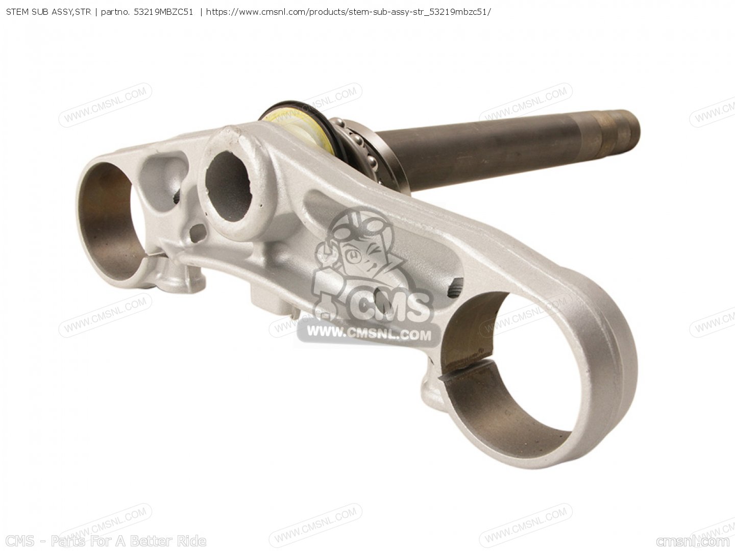 53219MBZC51: STEM SUB ASSY,STR Honda - buy the 53219-MBZ-C51 at CMSNL