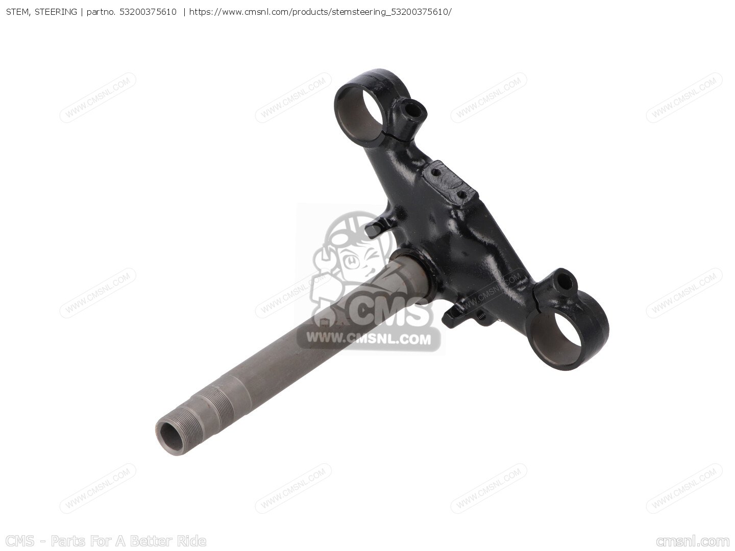 53200375610: Stem, Steering Honda - buy the 53200-375-610 at CMSNL