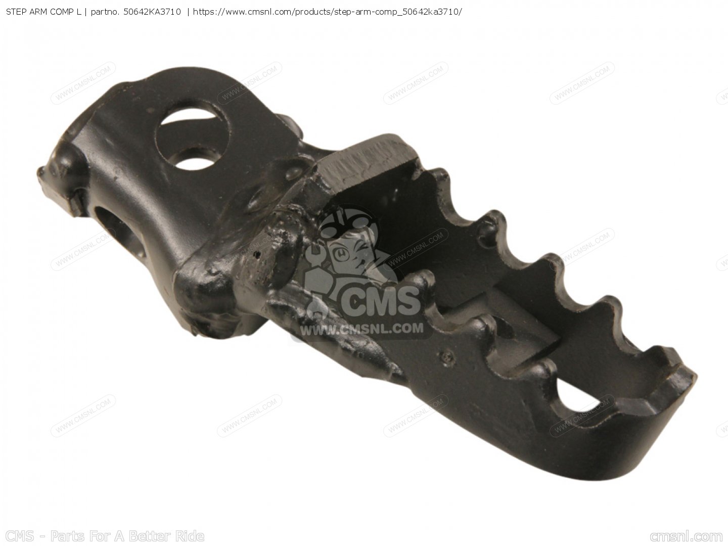 50642KA3710: STEP ARM COMP L Honda - buy the 50642-KA3-710 at CMSNL