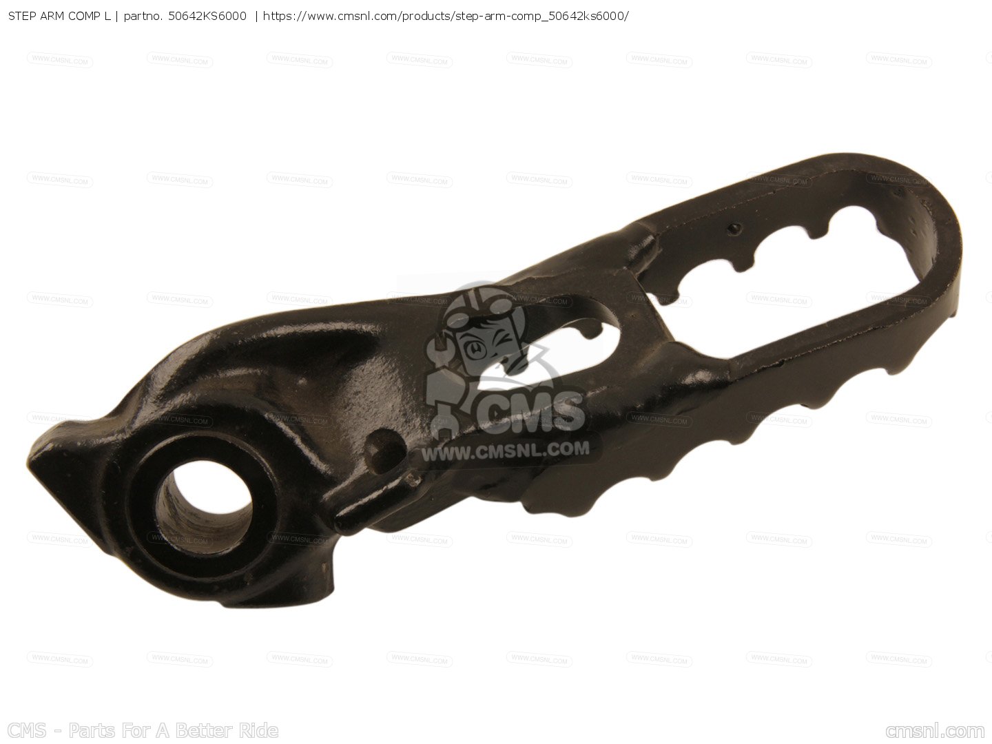 50642KS6000: Step Arm Comp L Honda - buy the 50642-KS6-000 at CMSNL
