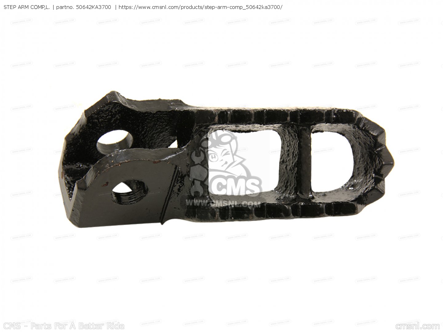 50642KA3700: Step Arm Comp,l. Honda - buy the 50642-KA3-700 at CMSNL