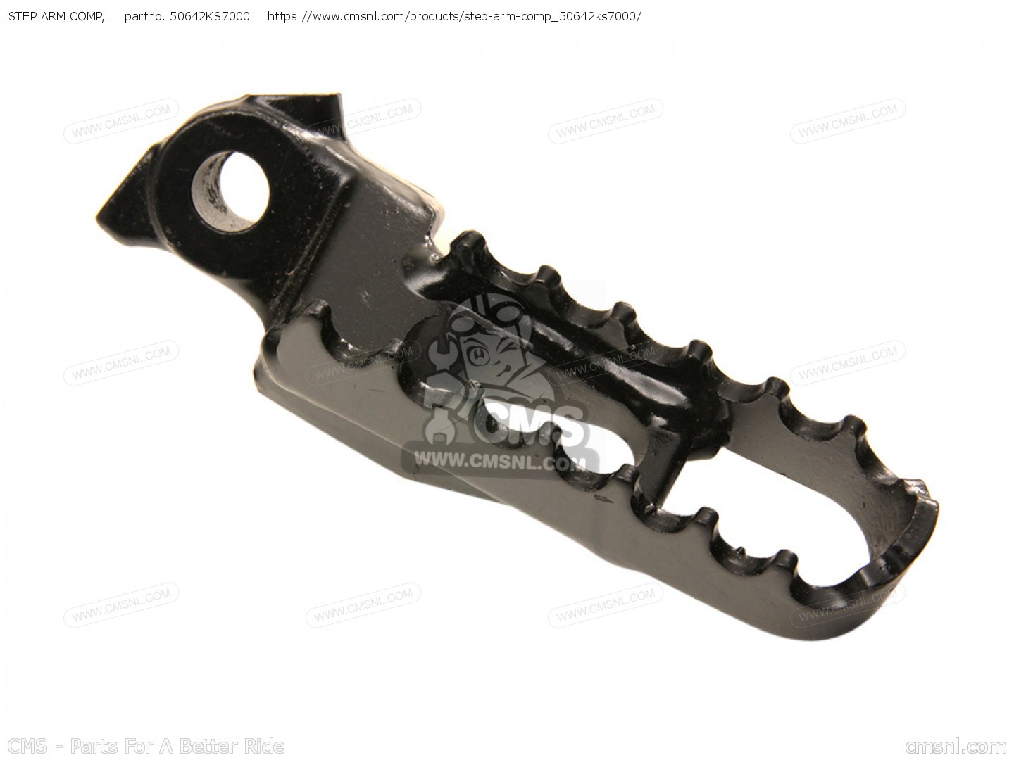 50642KS7000: STEP ARM COMP,L Honda - buy the 50642-KS7-000 at CMSNL