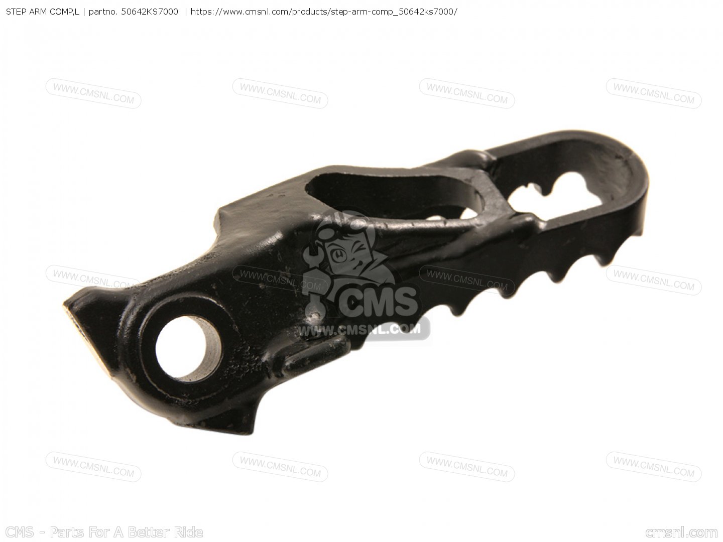 50642KS7000: STEP ARM COMP,L Honda - buy the 50642-KS7-000 at CMSNL