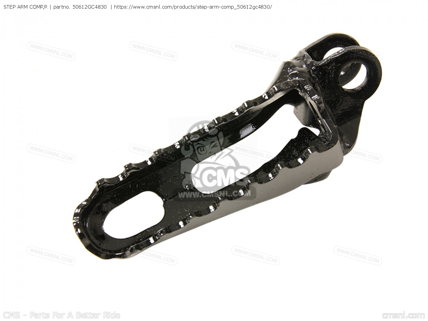 50612GC4830: STEP ARM COMP,R Honda - buy the 50612-GC4-830 at CMSNL