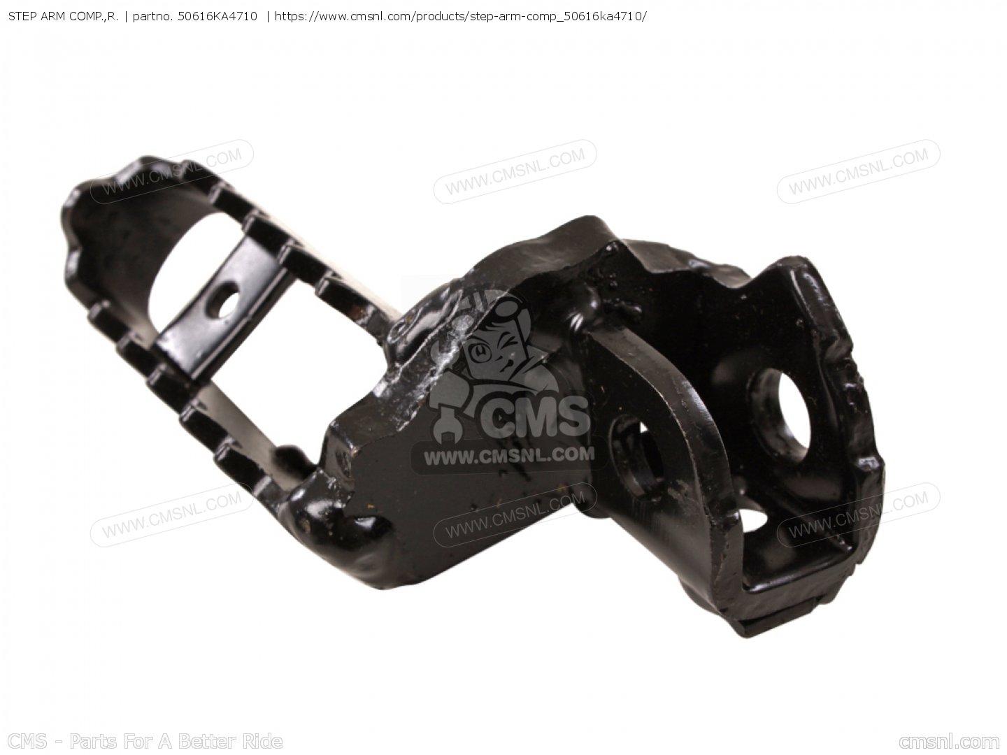 50616KA4710: STEP ARM COMP.,R. Honda - buy the 50616-KA4-710 at CMSNL