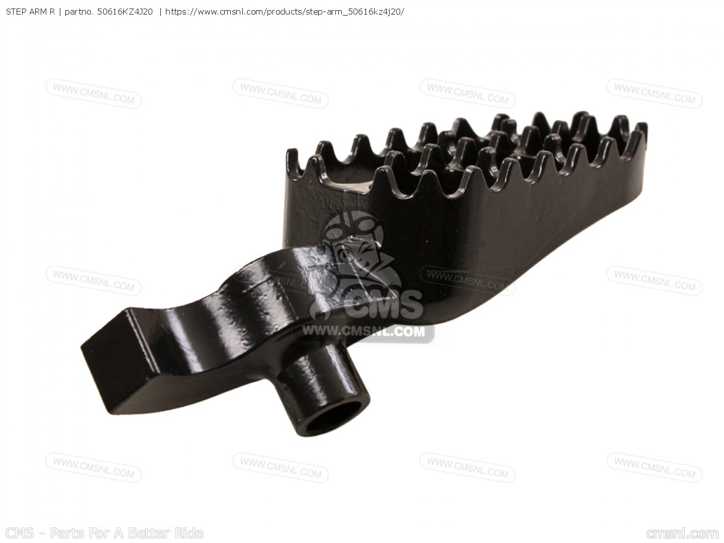 50616KZ4J20: STEP ARM R Honda - buy the 50616-KZ4-J20 at CMSNL