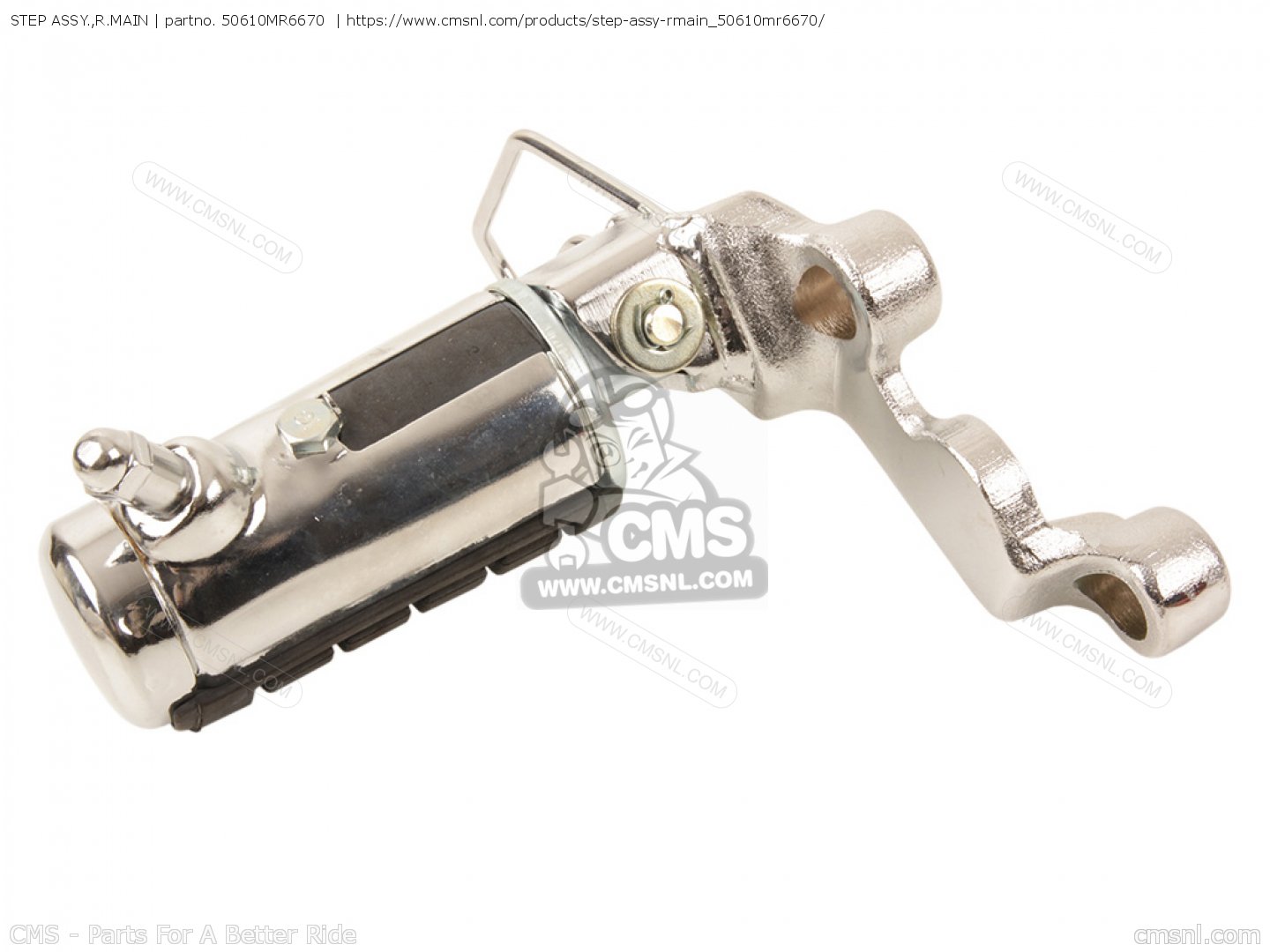 50610MR6670: Step Assy.,r.main Honda - buy the 50610-MR6-670 at CMSNL