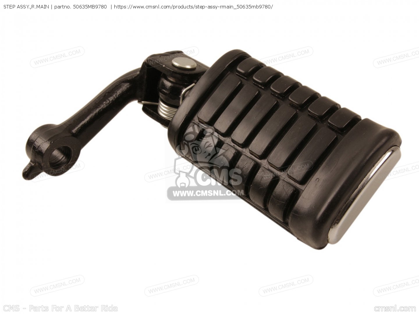 50635MB9780: Step Assy.,r.main Honda - buy the 50635-MB9-780 at CMSNL