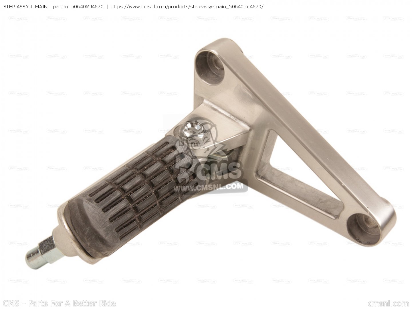 50640MJ4670: STEP ASSY.,L MAIN Honda - buy the 50640-MJ4-670 at CMSNL