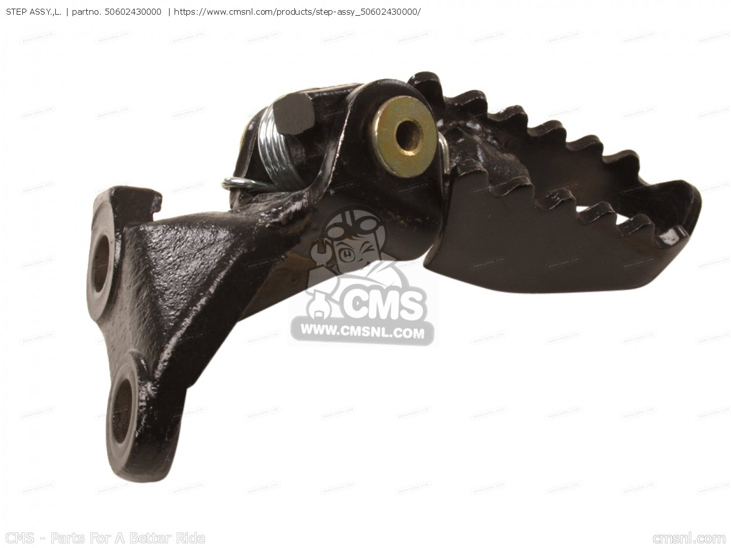 50602430000: STEP ASSY.,L. Honda - buy the 50602-430-000 at CMSNL