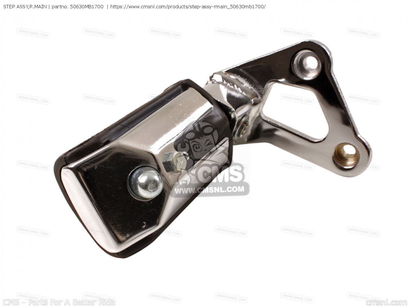 50630MB1700: Step Assy,r.main Honda - buy the 50630-MB1-700 at CMSNL