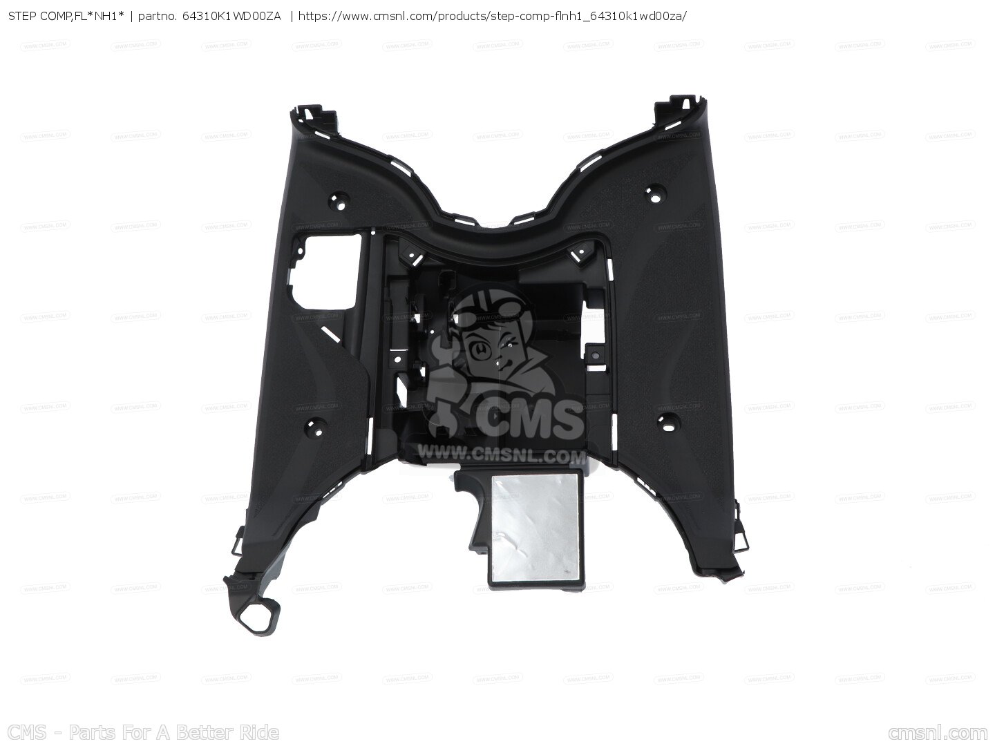 64310K1WD00ZA: STEP COMP,FL*NH1* Honda - buy the 64310-K1W-D00ZA at CMSNL