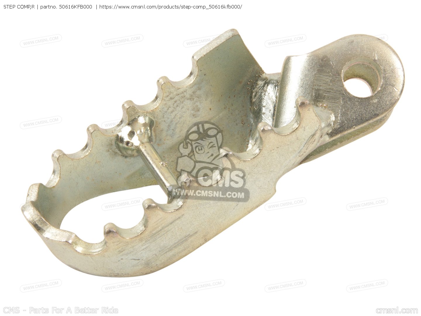 50616KFB000: STEP COMP,R Honda - buy the 50616-KFB-000 at CMSNL