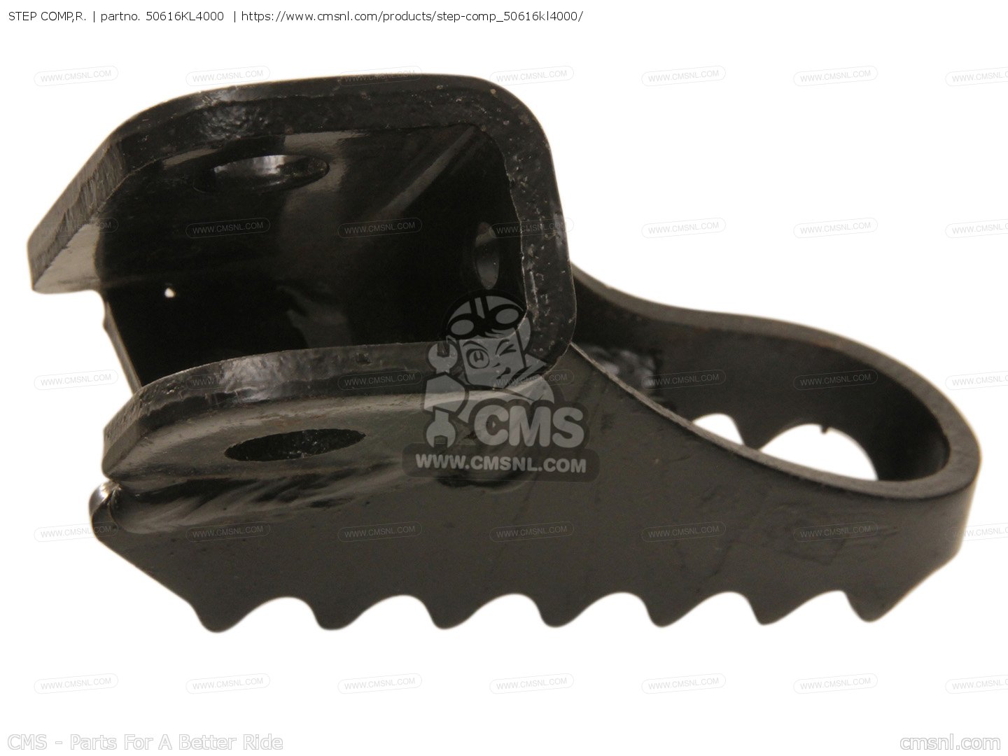 50616KL4000: Step Comp,r. Honda - buy the 50616-KL4-000 at CMSNL