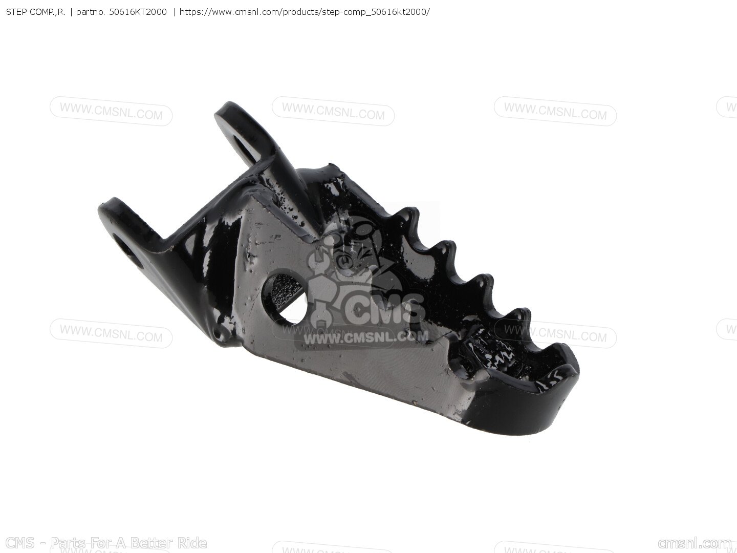 50616KT2000: STEP COMP.,R. Honda - buy the 50616-KT2-000 at CMSNL