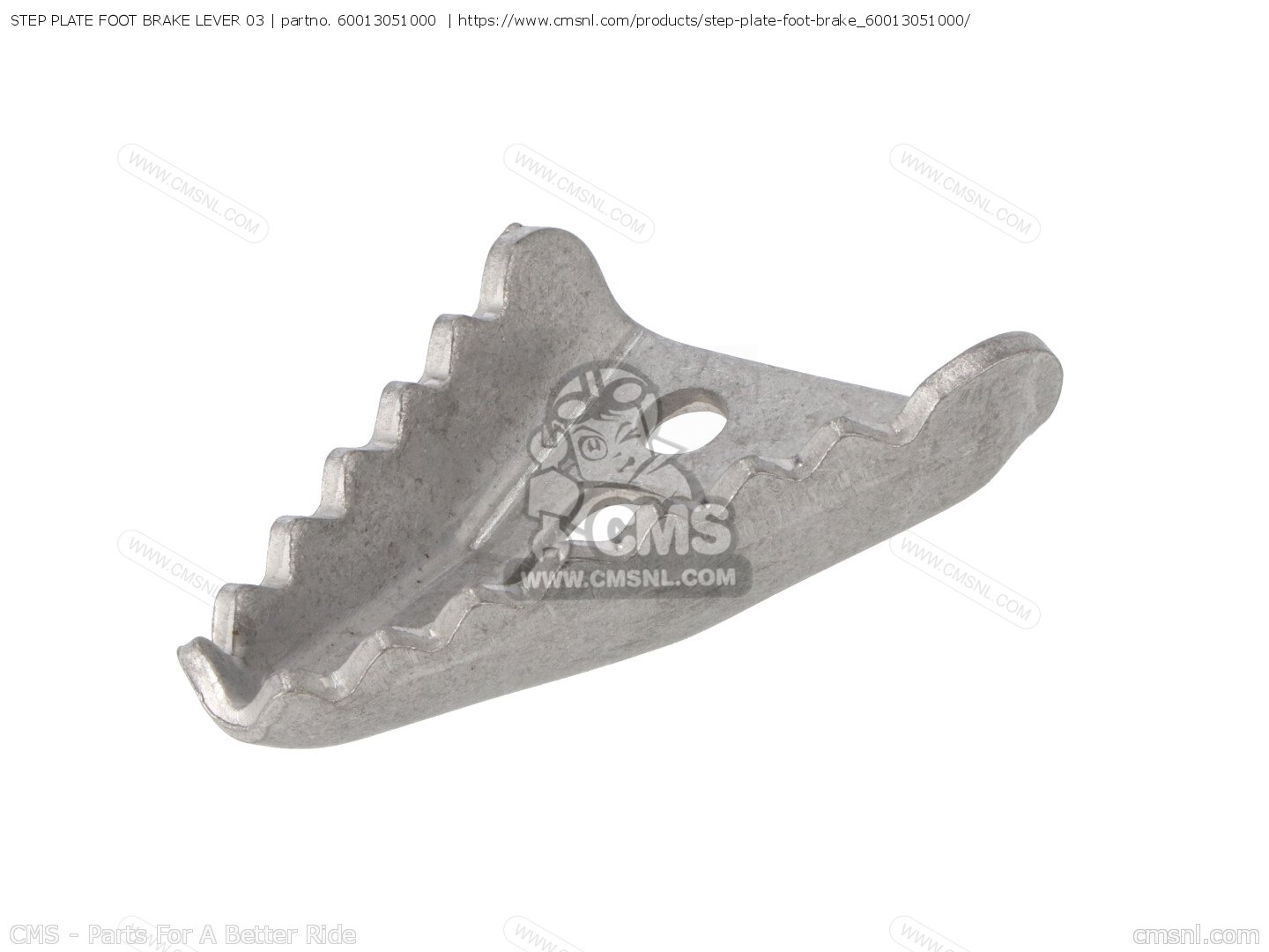 60013051000: STEP PLATE FOOT BRAKE LEVER 03 KTM - buy the 60013051000 ...