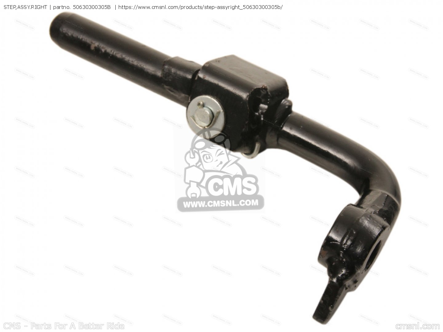 STEP,ASSY.RIGHT for CB750K0 FOUR GERMANY - order at CMSNL