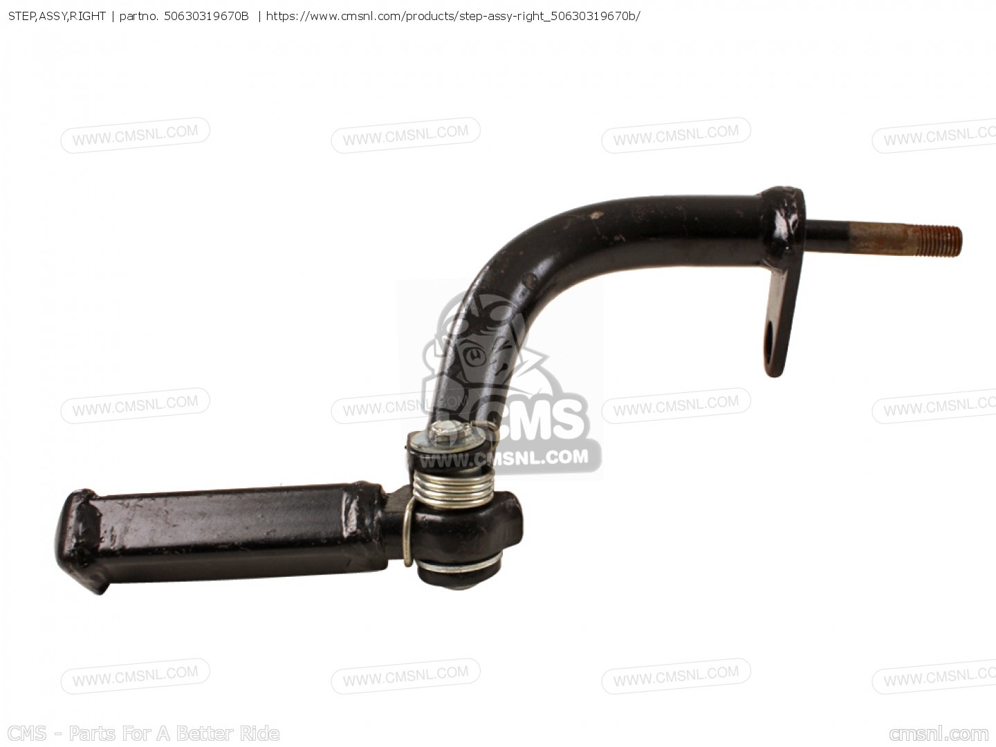 STEP,ASSY,RIGHT for CB450K4 U.S.A - order at CMSNL