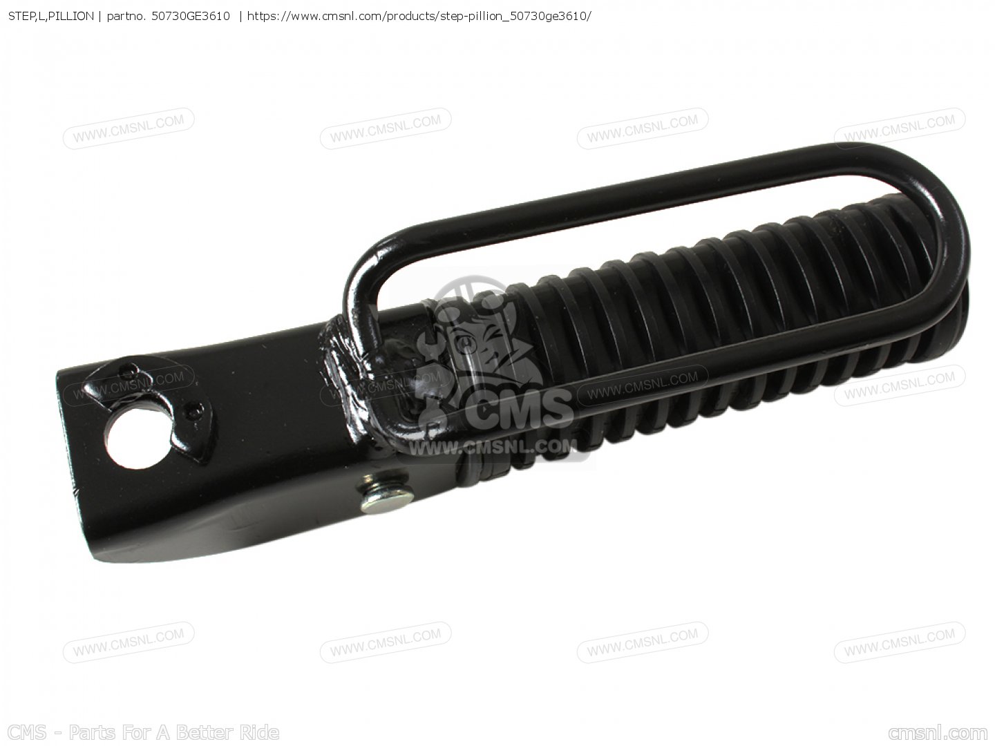 50730GE3610: STEP,L,PILLION Honda - buy the 50730-GE3-610 at CMSNL