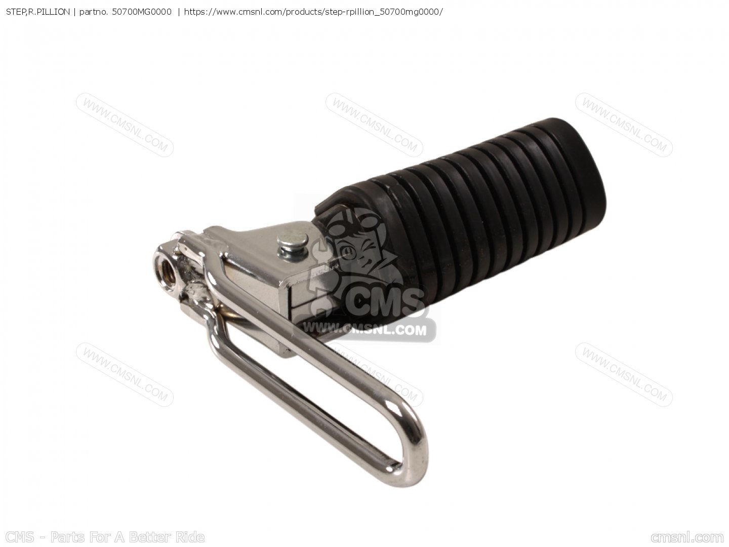 50700MG0000: STEP,R.PILLION Honda - buy the 50700-MG0-000 at CMSNL