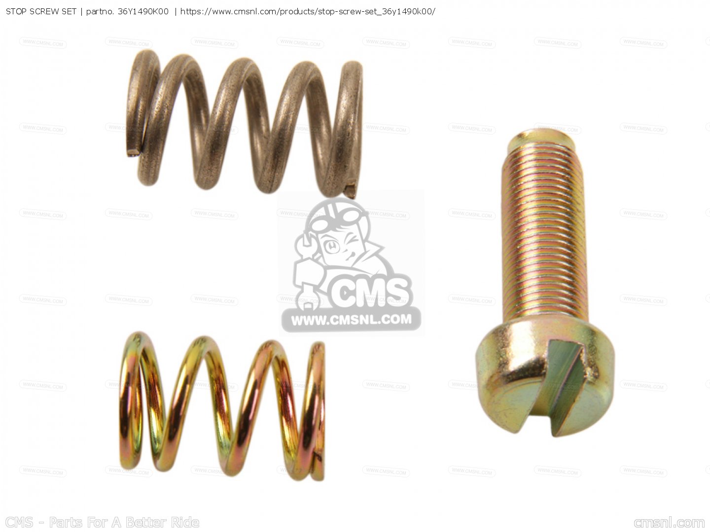 STOP SCREW SET for FJ1200 1986 1TX ENGLAND 261TX-310E2 - order at CMSNL