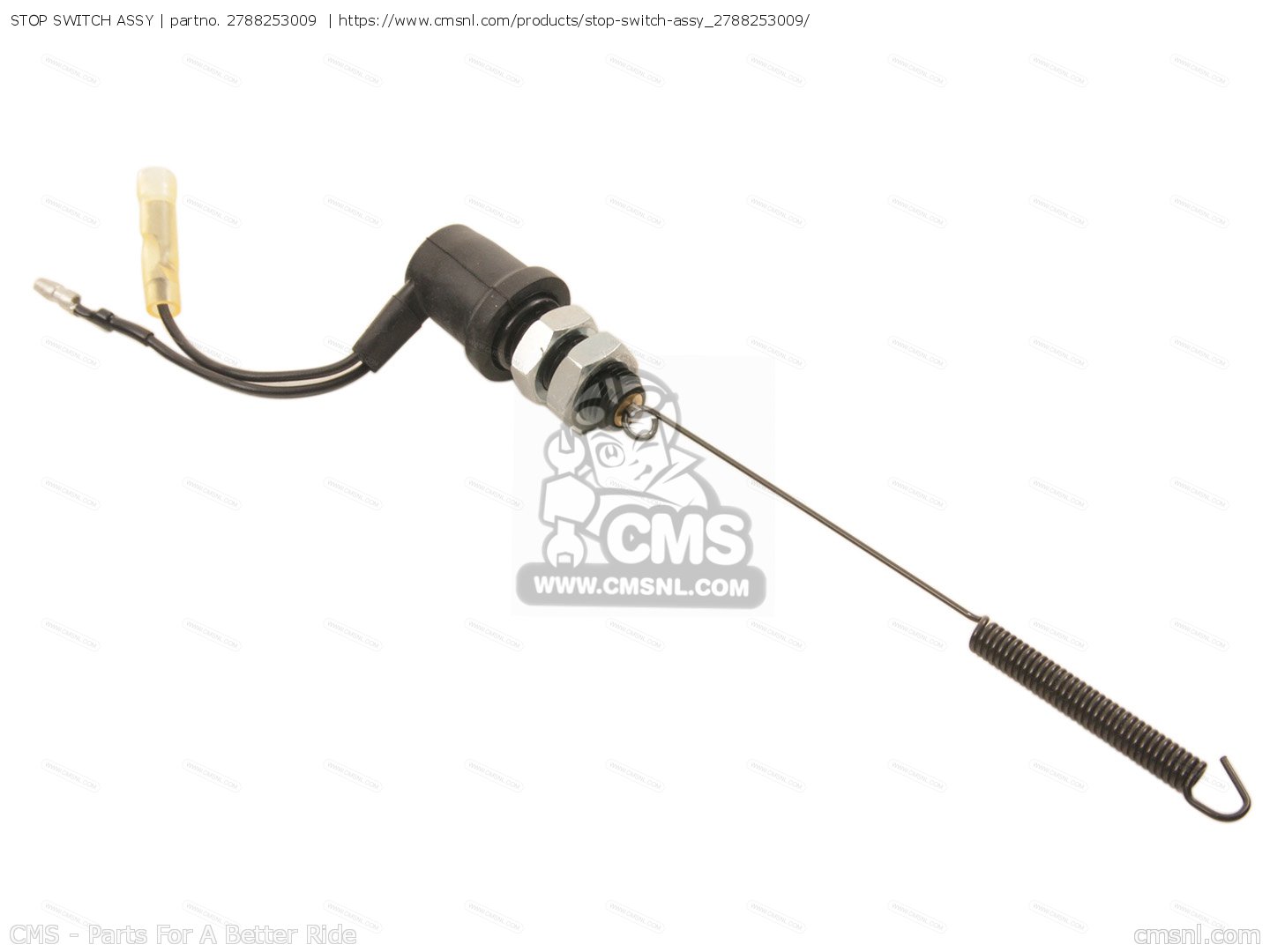 STOP SWITCH ASSY for RD250 1975 USA - order at CMSNL