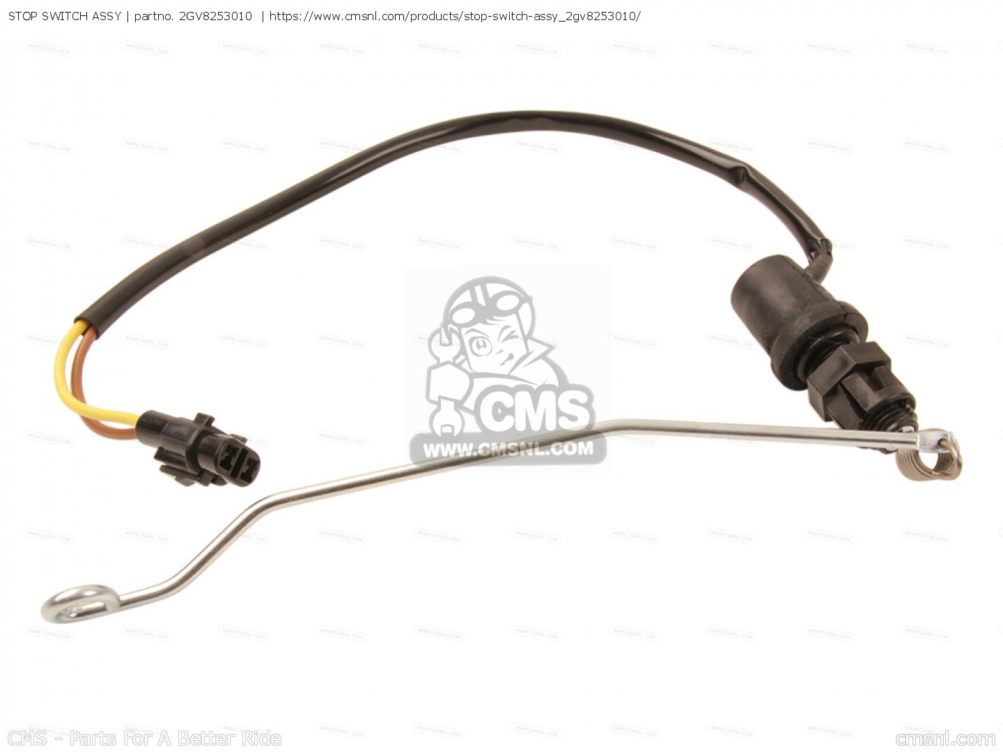 STOP SWITCH ASSY for XV535 1997 4KUV ENGLAND 274KU-300E1 - order at CMSNL