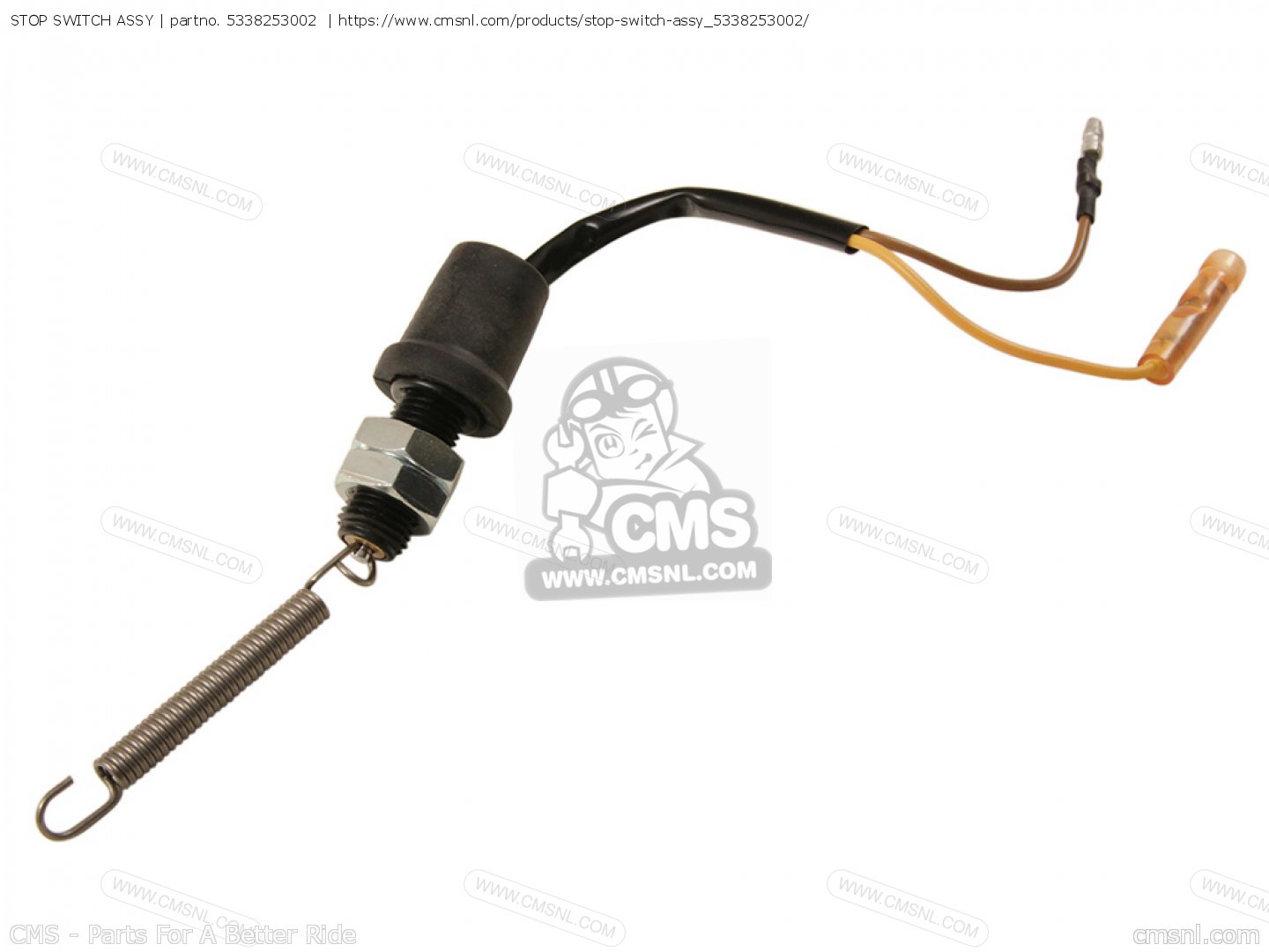 STOP SWITCH ASSY for XS650-2 1979 USA - order at CMSNL