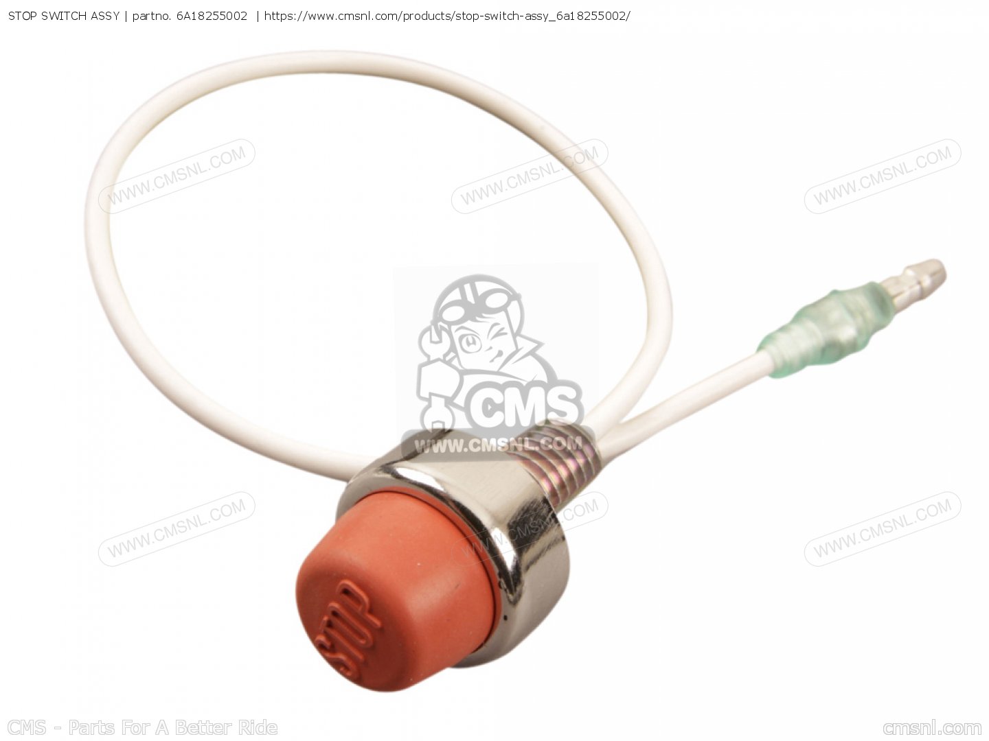 STOP SWITCH ASSY for Yamaha - order at CMSNL