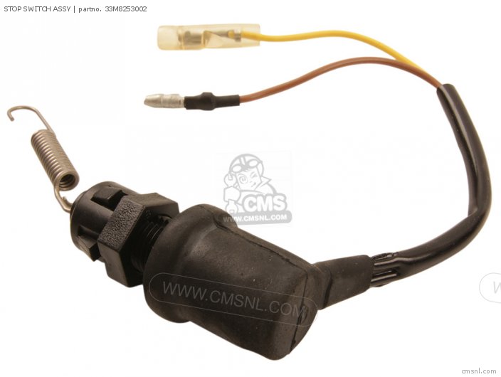 33M8253002: STOP SWITCH ASSY Yamaha - buy the 33M-82530-02-00 at CMSNL