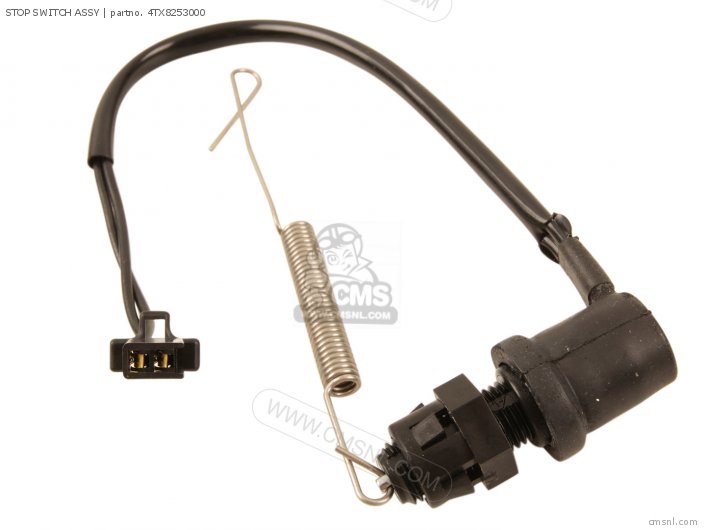 4TX8253000: STOP SWITCH ASSY Yamaha - buy the 4TX-82530-00-00 at CMSNL