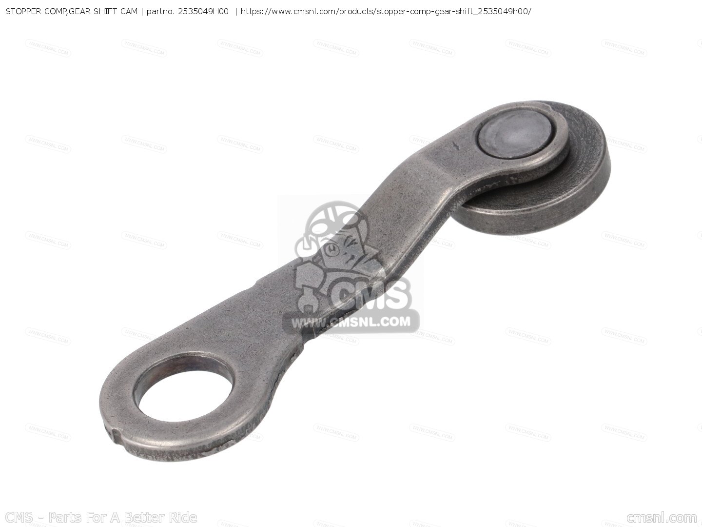 2535049H00: STOPPER COMP,GEAR SHIFT CAM Suzuki - buy the 25350-49H00 at ...