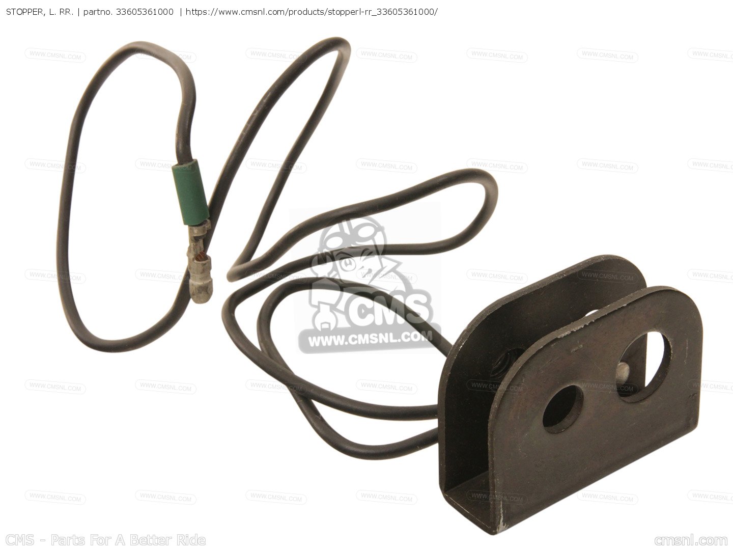 33605361000: STOPPER, L. RR. Honda - buy the 33605-361-000 at CMSNL