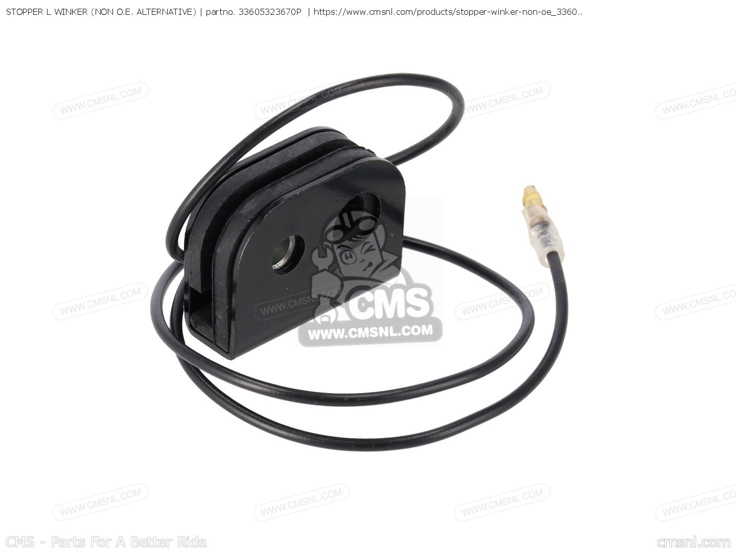 33605323670P: STOPPER L WINKER (NON O.E. ALTERNATIVE) Honda - buy the ...