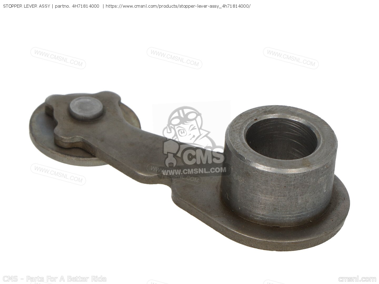 4H71814000: STOPPER LEVER ASSY Yamaha - buy the 4H7-18140-00-00 at CMSNL