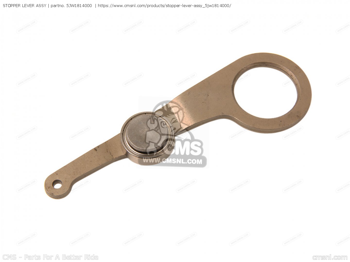 5JW1814000: STOPPER LEVER ASSY Yamaha - buy the 5JW-18140-00-00 at CMSNL