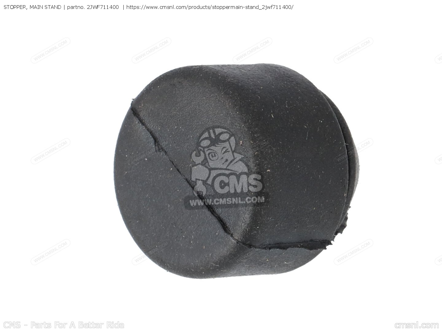 2JWF711400: STOPPER, MAIN STAND Yamaha - buy the 2JW-F7114-00-00 at CMSNL