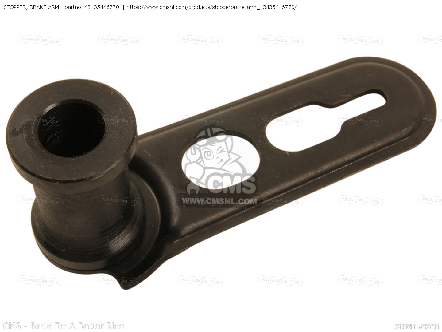 STOPPER, BRAKE ARM for XR200 1980 (A) USA - order at CMSNL