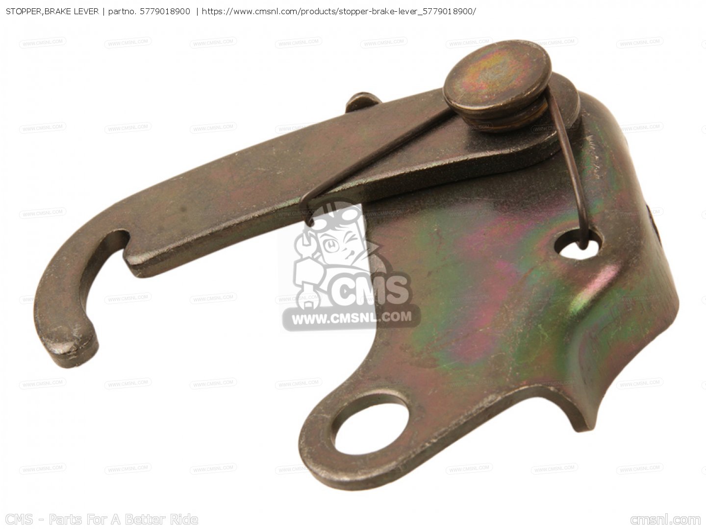 5779018900: Stopper,brake Lever Suzuki - buy the 57790-18900 at CMSNL