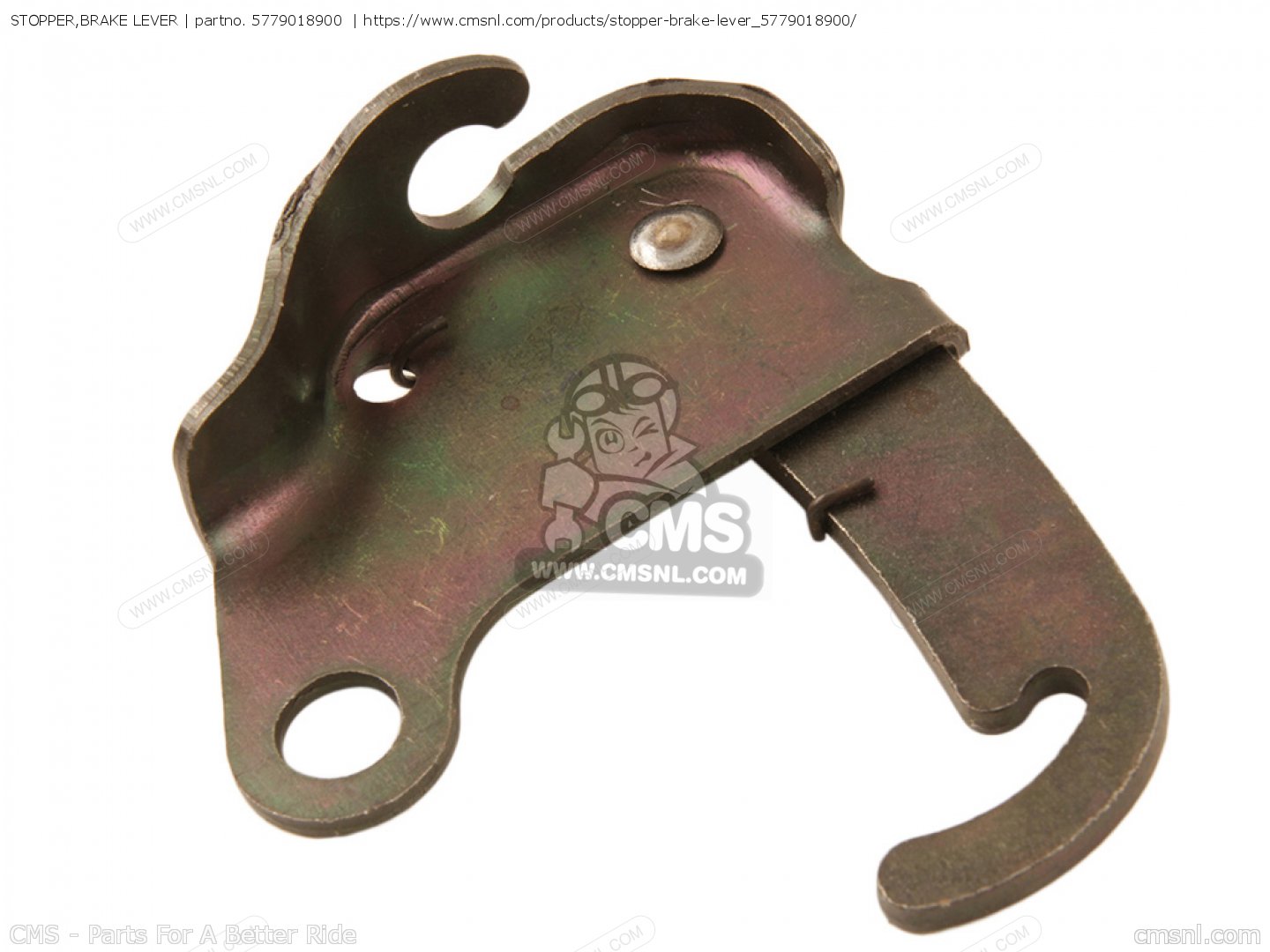5779018900: Stopper,brake Lever Suzuki - buy the 57790-18900 at CMSNL