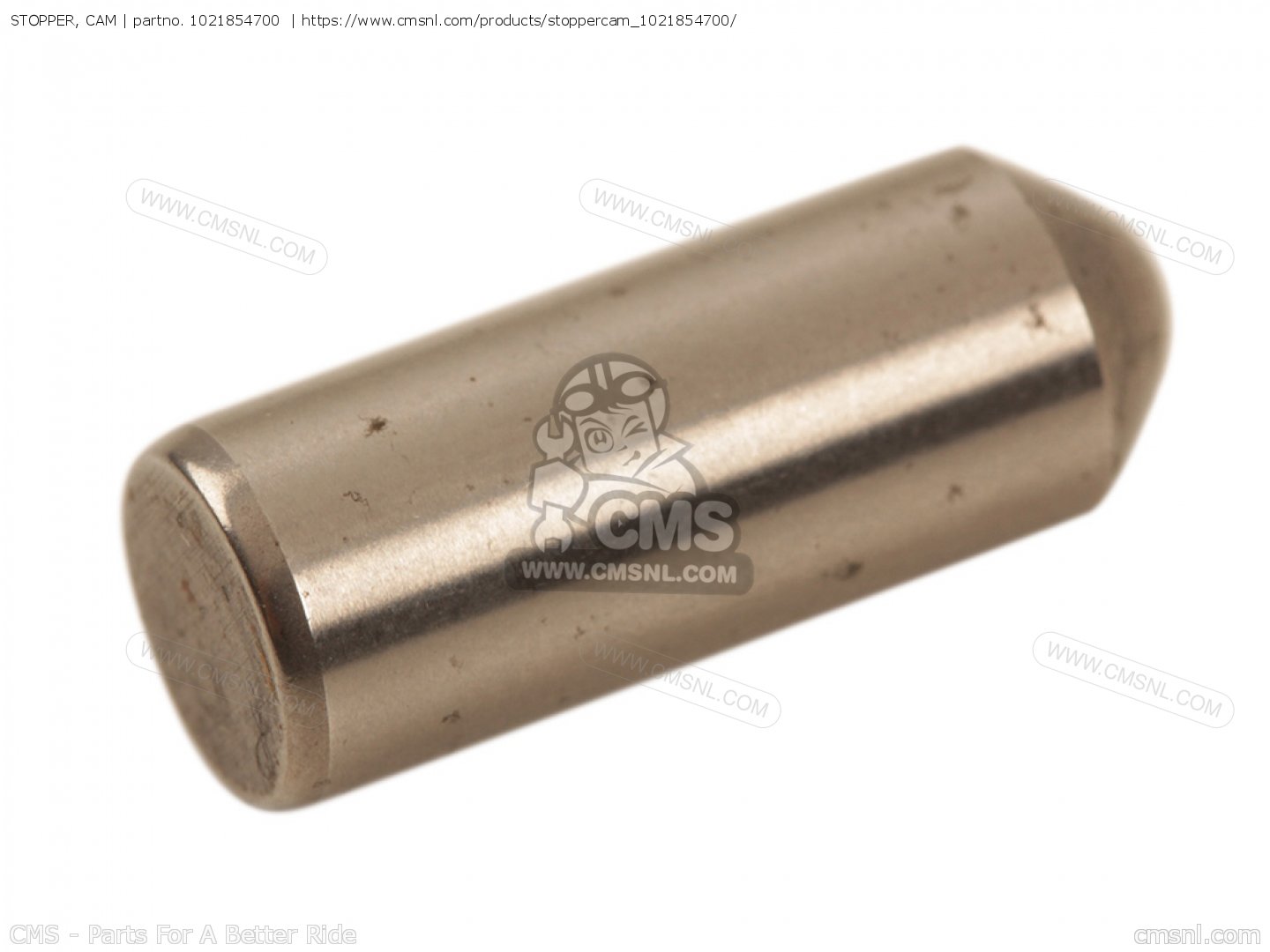 1021854700: Stopper, Cam Yamaha - buy the 102-18547-00 at CMSNL