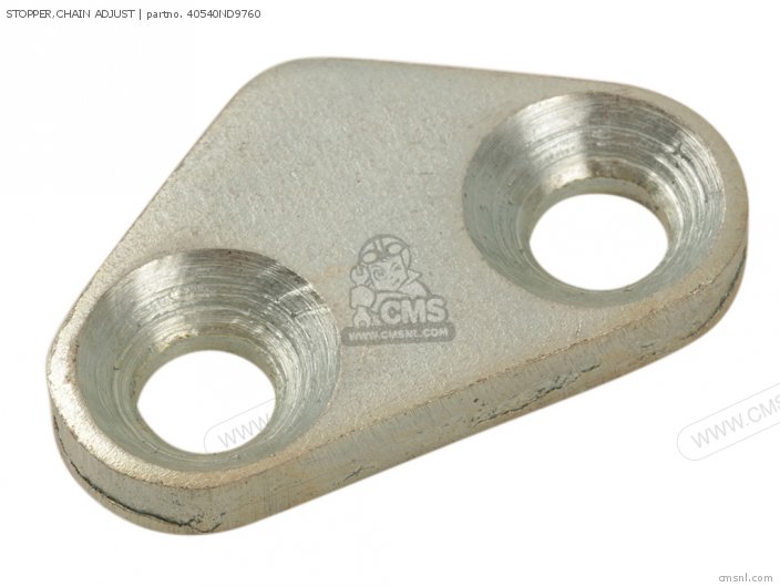 40540ND9760: Stopper,chain Adjust Honda - buy the 40540-ND9-760 at CMSNL