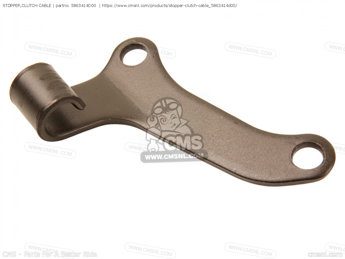5863414D00: Stopper,clutch Cable Suzuki - buy the 58634-14D00 at CMSNL