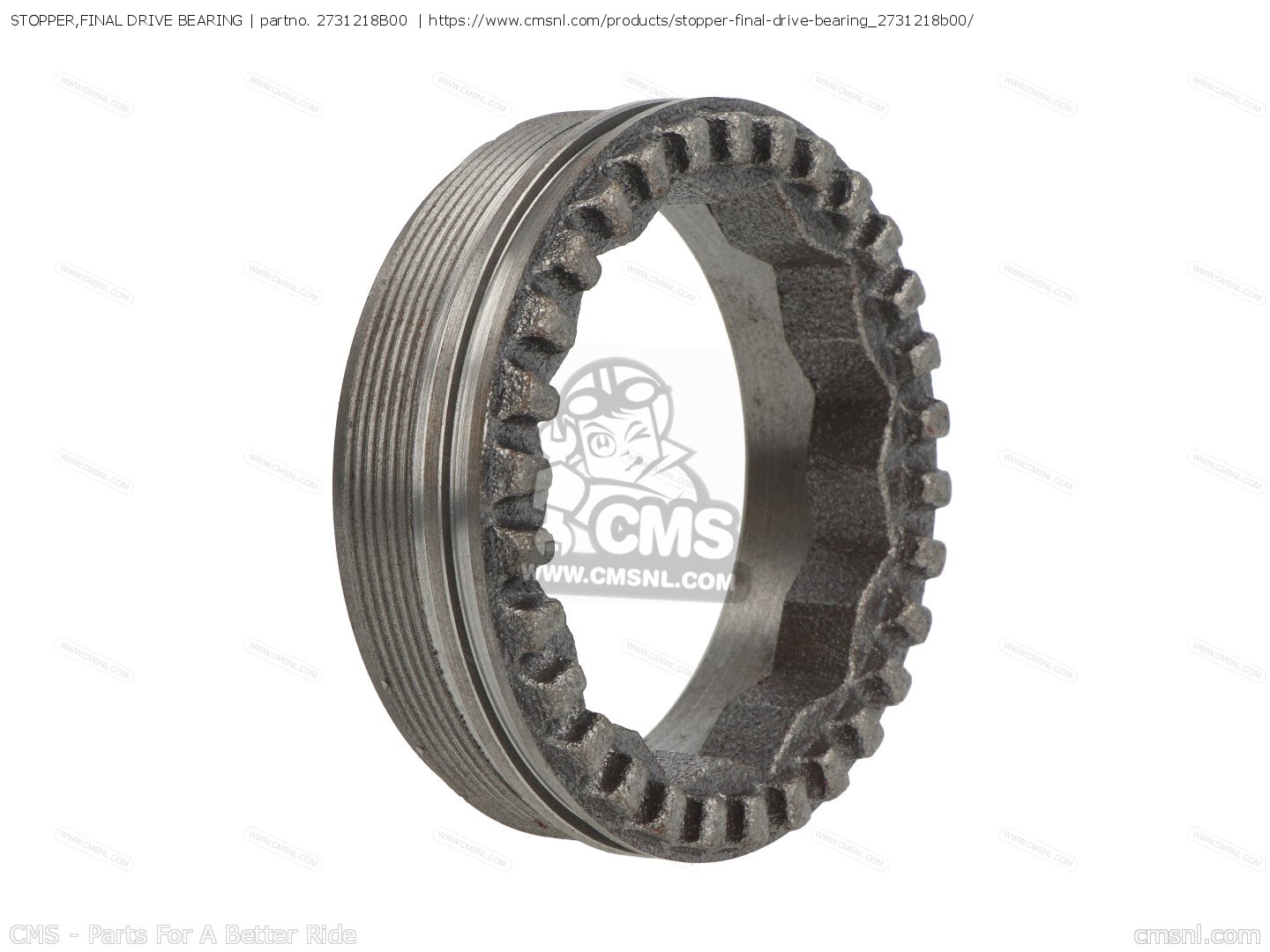 2731218B00: STOPPER,FINAL DRIVE BEARING Suzuki - buy the 27312-18B00 at ...
