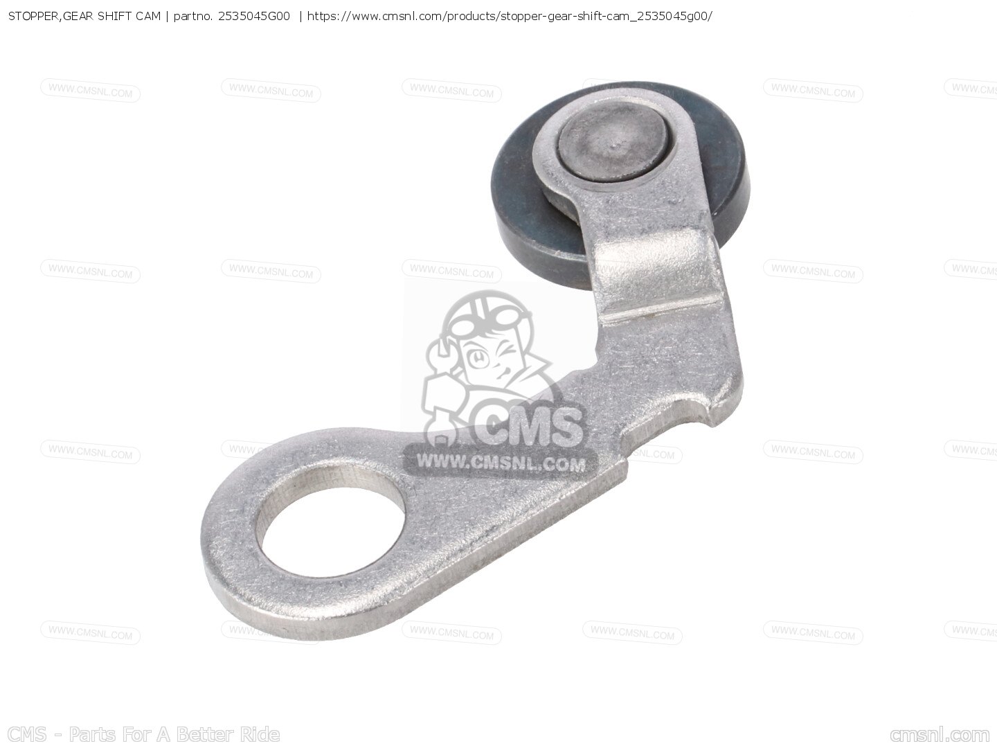 STOPPER,GEAR SHIFT CAM for Suzuki - order at CMSNL
