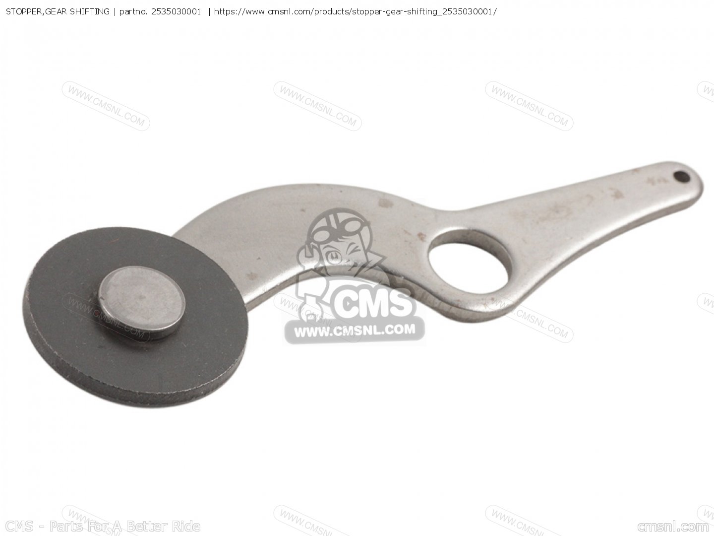 2535030001: STOPPER,GEAR SHIFTING Suzuki - buy the 25350-30001 at CMSNL