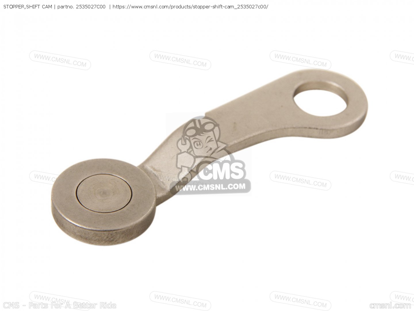 2535027C00: STOPPER,SHIFT CAM Suzuki - buy the 25350-27C00 at CMSNL