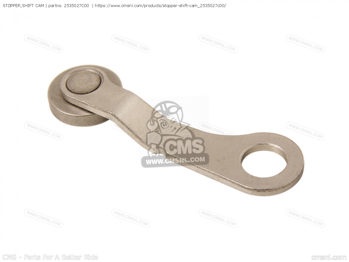 2535027C00: STOPPER,SHIFT CAM Suzuki - buy the 25350-27C00 at CMSNL