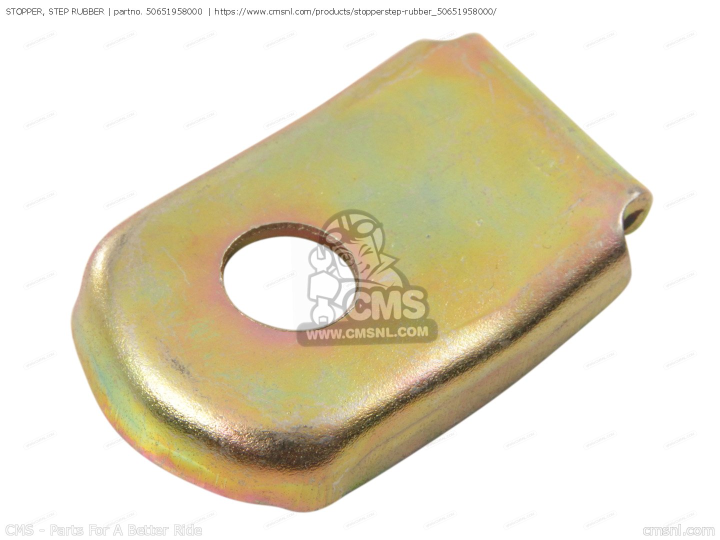 50651958000: Stopper, Step Rubber Honda - buy the 50651-958-000 at CMSNL