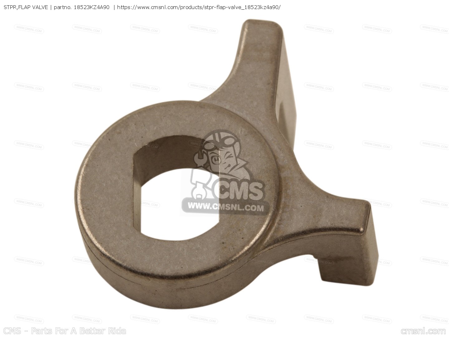 18523KZ4A90: STPR,FLAP VALVE Honda - buy the 18523-KZ4-A90 at CMSNL